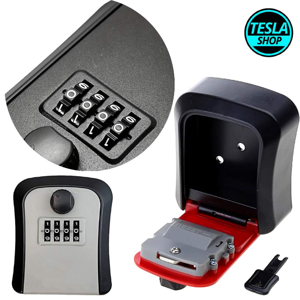 Zidni sef za bezbedno čuvanje ključeva sa 4 šifre – Tesla Shop